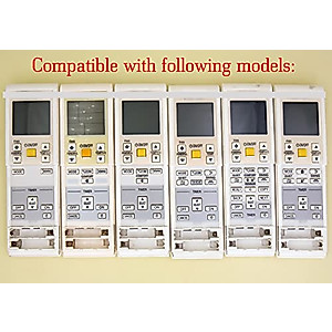 Replacement for DAIKIN AC Air Conditioner Remote Control ARC452A9 ARC452A10 ARC452A19 ARC452A20 ARC452A21 ARC452A23 ARC466A36