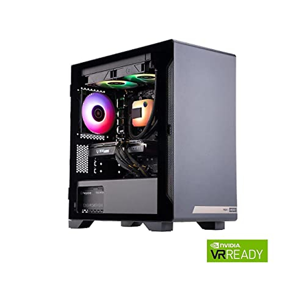 ZOTAC Gaming MEK Hero G1 A5837 Liquid Cooling Gaming PC Desktop AMD Ryzen 7 5800X, GeForce RTX 3070 8GB, 16GB 3200MHz DDR4, 1TB M.2 NVMe SSD, 1TB HDD, WiFi + Bluetooth - ‎GH3070A5800X01BL-U-W2B