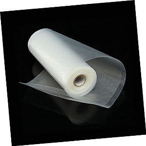 Zerodeko Roll Food Sealer Bags vacume Seal Bags vacume Saver Bags Vacuum Sealing Bags Food Preservation vac Seal Bags Vacuum Seal Bag Vacuum Container Texture Savings Bag White
