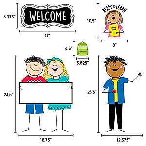 CTP All are Welcome Bulletin Board Set for Classroom (Creative Teaching Press 10669)