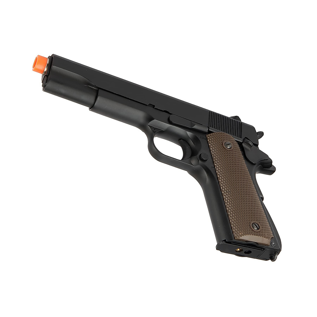 Army Armament Full Steel 1911 Gas Blowback Airsoft Pistol w/Silver Barrel -R31