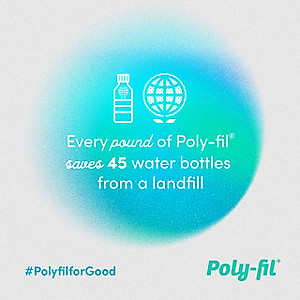 Fairfield Poly Fil Premium Fiber Fill, 32-Ounce