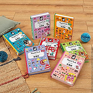 Janod J02720 Moduloform Magneti'Book, Black