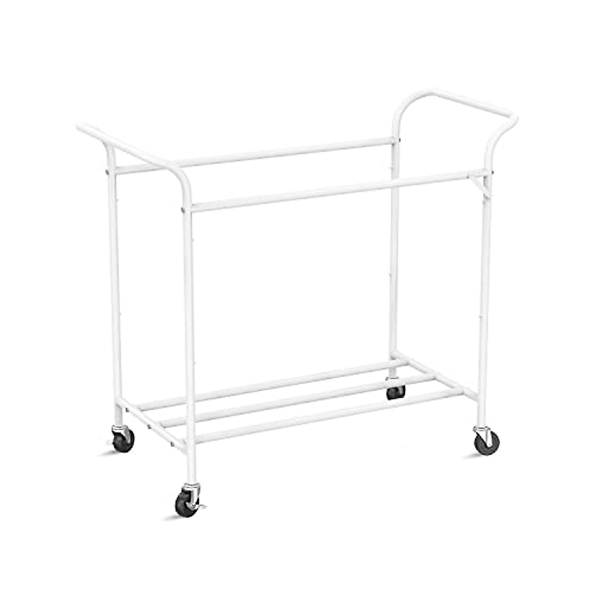 Laundry Sorter, Nerveol 44 Gallons Laundry Basket Laundry Hamper 3 Section with Heavy Duty Rolling Lockable Wheels and Removable Bags, 3 Bag Laundry Organizer Cart for Clothes Storage