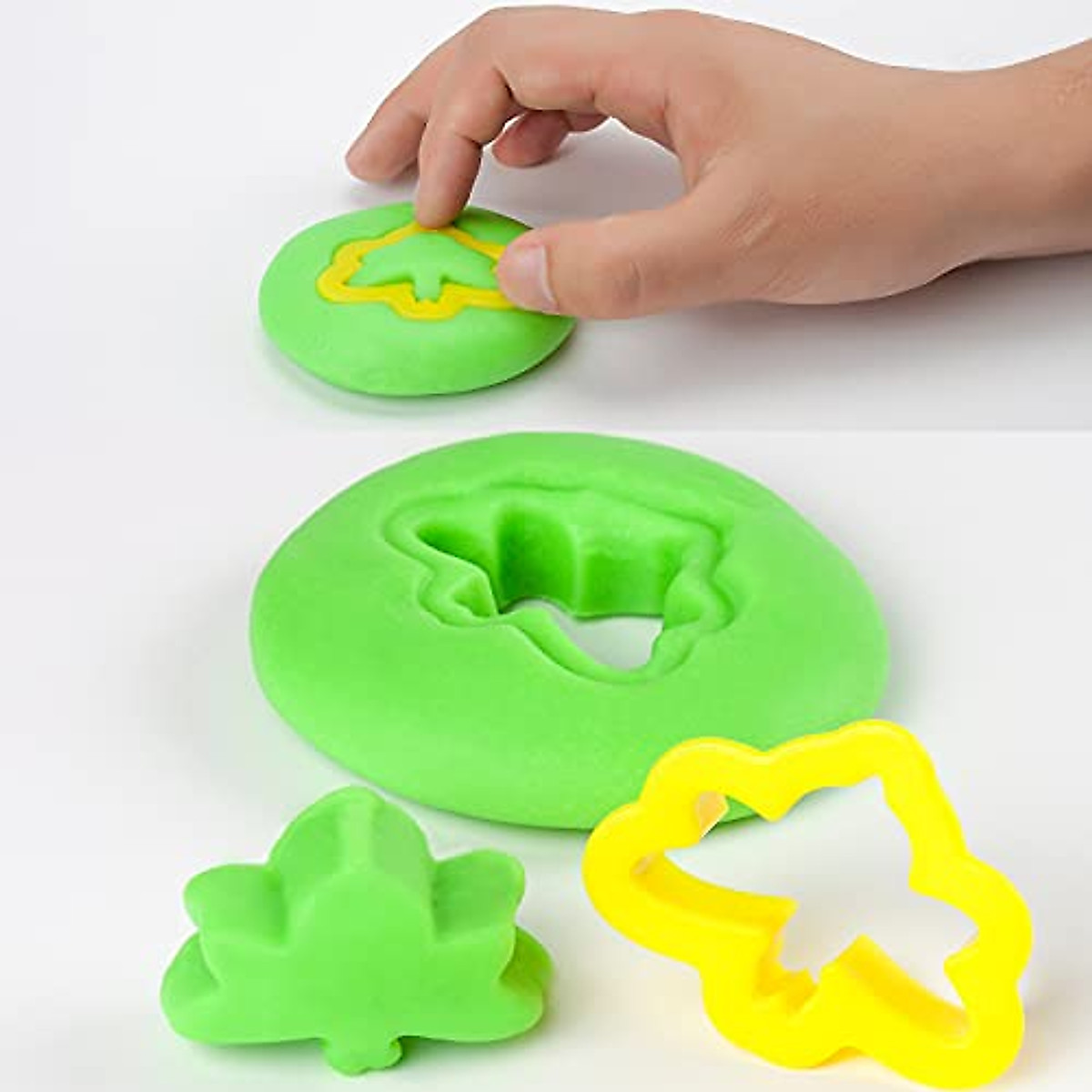 Play Dough Tools Kit Playdough Toys with Animal Molds Rolling Pins Tool Set for Kids Creative Dough Cutting Accessories, 25pcs