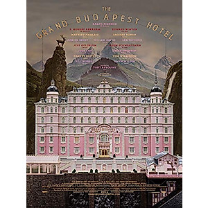 Mingki Grand Budapest Hotel Movie Poster - 18 × 24 Inch