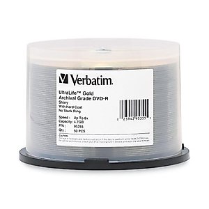 VER95355 - DVD-R Archival Grade Disc