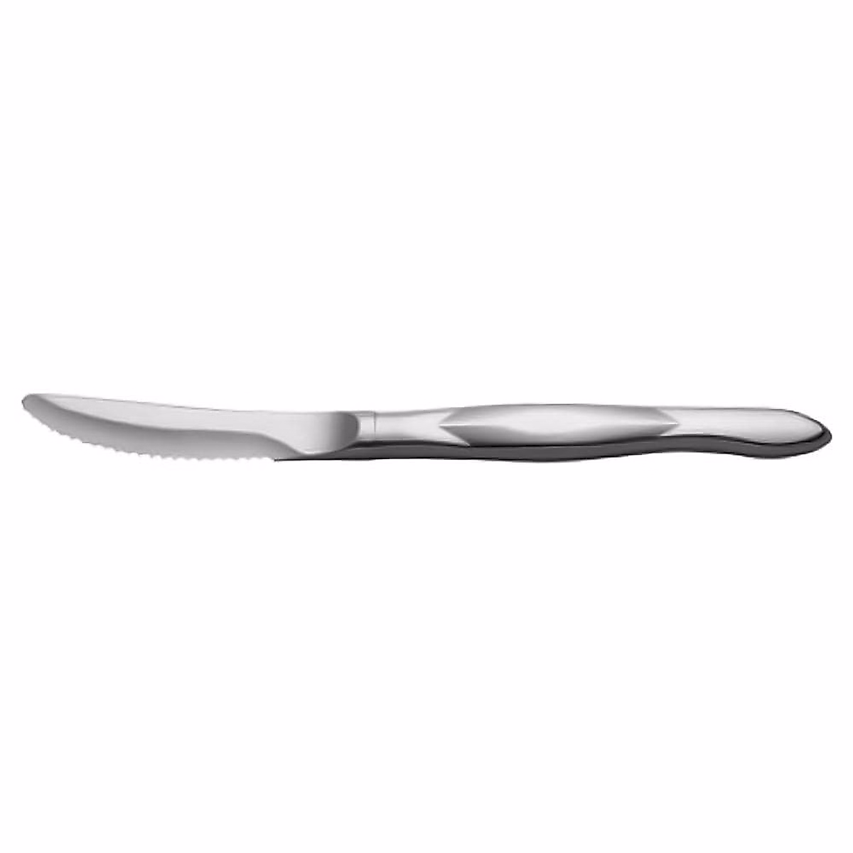 CUTCO Model 1959 single all-Stainless Steel Table knife with Double-D® serrated edge blade, overall 8.5" long.