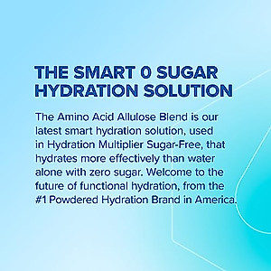 Liquid I.V.® Hydration Multiplier® Sugar-Free - Lemon Lime - Hydration Powder Packets | Electrolyte Powder Drink Mix | Convenient Single-Serving Sticks | Non-GMO | 1 Pack (14 Servings)