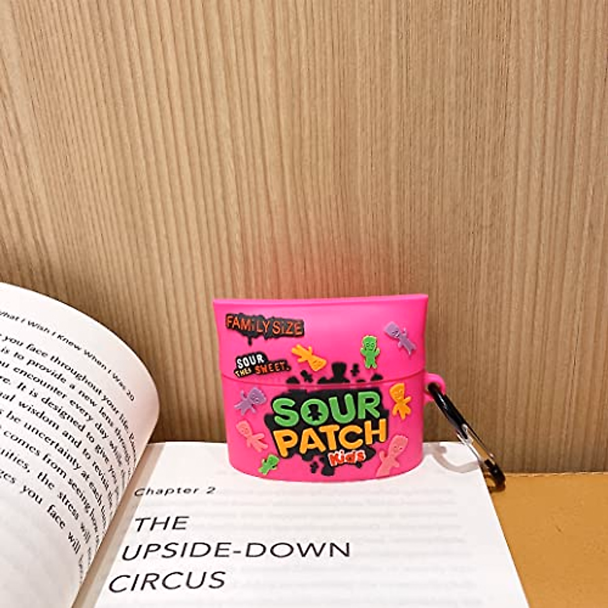 Air pod Pro Case, Food Design Airpod Pro Case for Girls Kids, 3D Cute Cartoon Funny Food Fashion Design Silicone Protective Skin Shell Compatible with 2019 Air pod Pro (Pro Candy Kids Rose red)