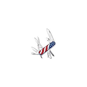 Victorinox Swiss Army Supertinker Medium Pocket Knife US Flag 91 mm