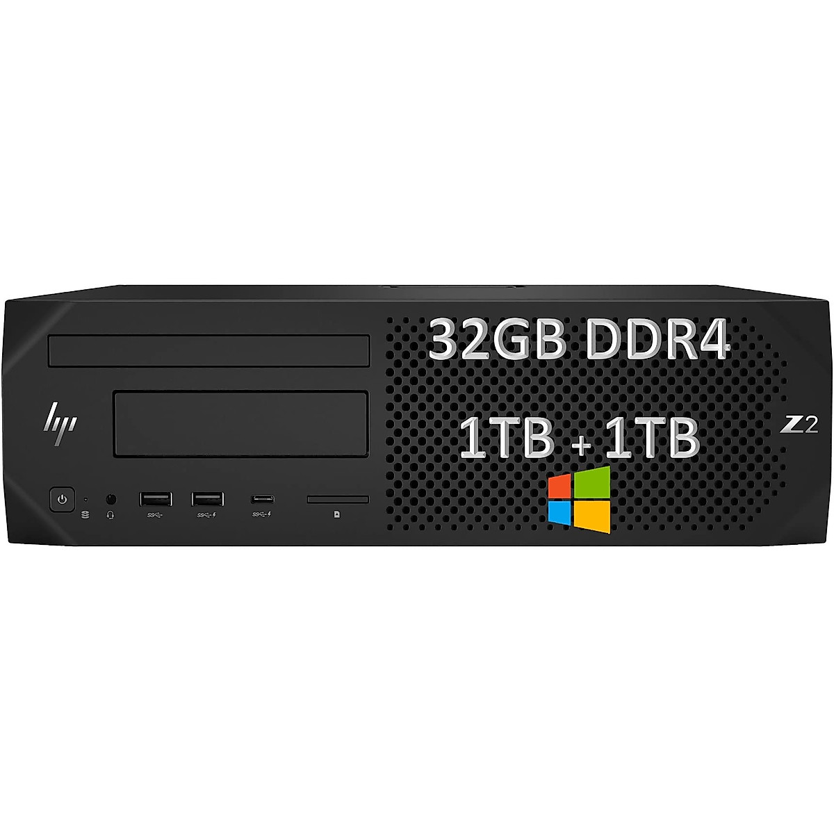 HP Z2 G4 SFF Small Form Factor Workstation Intel Core i5-8500 32GB RAM 1TB PCle SSD + 1TB HDD Windows 10 Pro