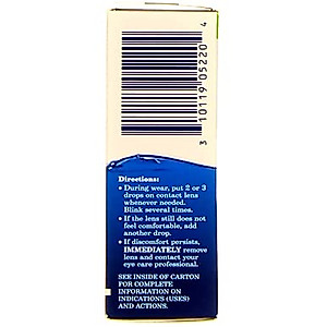 Bausch & Lomb ReNu MultiPlus Lubricating and Rewetting Drops 0.27 oz (Pack of 5)