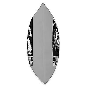 Father's Day Birthday Halloween by Love Everywear Christian Gifts Religious Bible Scriptures Lion of Judah Throw Pillow, 16x16, Multicolor