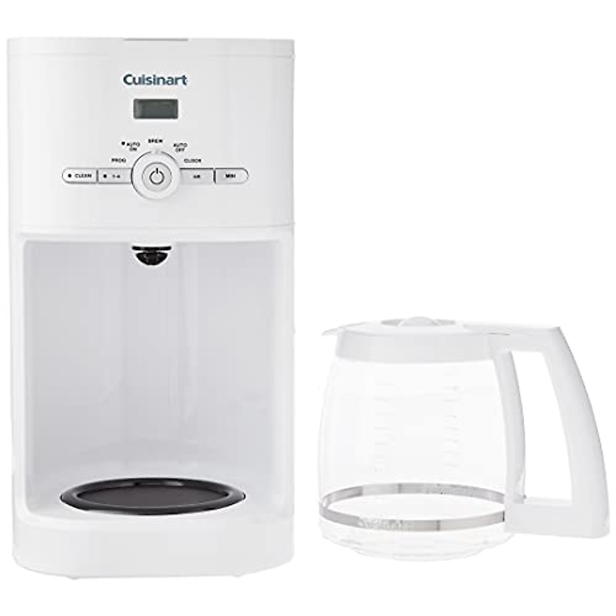 Cuisinart DCC-1120 12-Cup Classic Programmable Coffeemaker, White, 12-Cup, Programmable