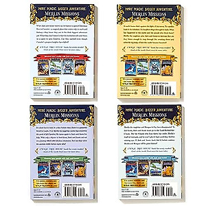 Magic Tree House Merlin Missions Books 1-4 Boxed Set