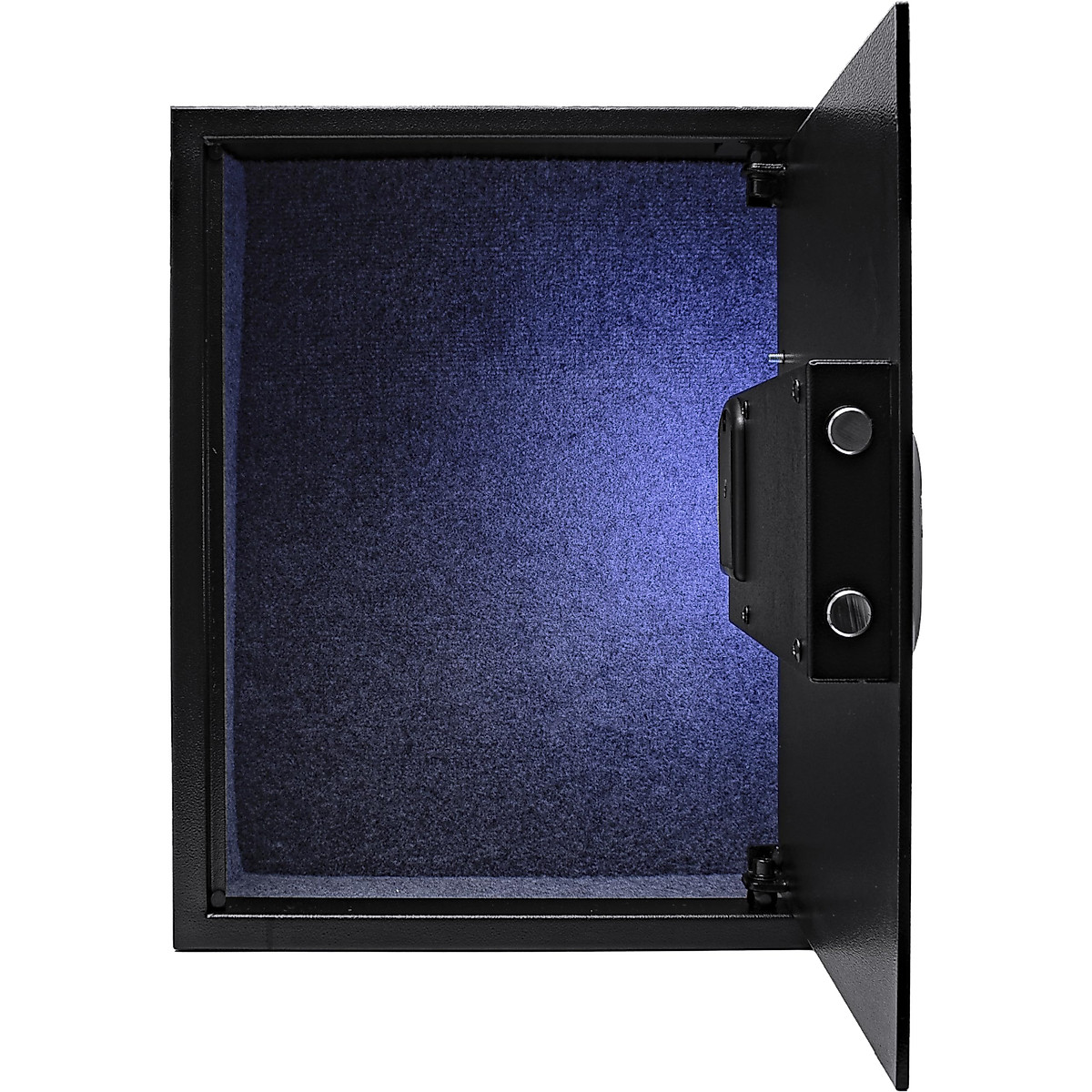 Barska Digital LED Keypad Hotel Safe with Motorized Locking Bots & Interior LED - 0.80 Cu Ft Wall