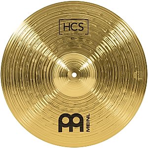 Meinl 16” Crash Cymbal – HCS Traditional Finish Brass for Drum Set, Made In Germany, 2-YEAR WARRANTY (HCS16C)