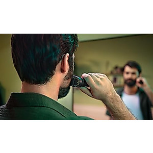 Philips Norelco Multigroom Series 9000 - 21 piece Men's Grooming Kit for beard, body, face, nose, ear hair trimmer w/ premium storage case, MG9510/60