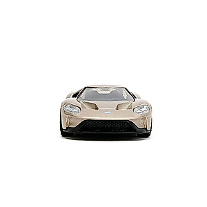 Pink Slips 1:32 2017 Ford GT Die-Cast Car, Toys for Kids and Adults(Metallic Gold)
