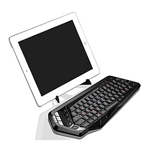 Mad Catz S.T.R.I.K.E.M Wireless Keyboard for Android and Windows Smart Devices, PC, and Mac - Gloss Black