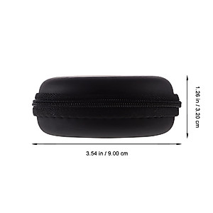 ERINGOGO 8- Keys Kalimba Case EVA Thumb Piano Bag Thumb Piano Mbira Box Kalimba Carrying Bag Shockproof Kalimba Container (Black)