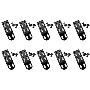 10 Sets Kydex Clips, Deep Carry Waist Clip Fit for K Sheath, Knife Case DIY Making Replacement Accessory