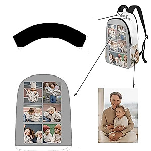 1122 Custom Backpack Photo Backpack Personalized School Bag Customize Backpack (Multi 6), 17.72 inch (H) x 11.81 inch (L) x 5.51 inch (W)