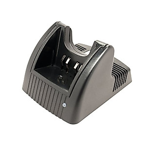 2X Pack - HNN9008 Battery + Charger for Motorola HT1250.LS, Waris HT1250, HT1250.LS+, GP320, MTX950, PR860, HT1200, WPNN4045AR Two-Way Radio (1300mAh, 7.5V, NI-MH)