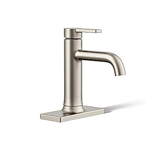 Kohler 28126-4N-BN Venza Bathroom Sink Faucet, 0.5 gpm, Vibrant Brushed Nickel