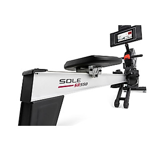 New 2023 Rowing Machine, SR550 Sole Fitness Rower, Foldable Rowing Machines for Home Use, Bluetooth, Touch Screen, Heart Monitoring, Air & Magnetic Resistance Row Machine, Rowers for at Home Exercise