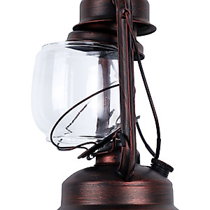 LIN XIAO HAO mayu Retro Lanterne Wall Lamp Purple Antique Horseshoe Personality Metal Creative Kerosene Lamp Corridor Staircase Lights