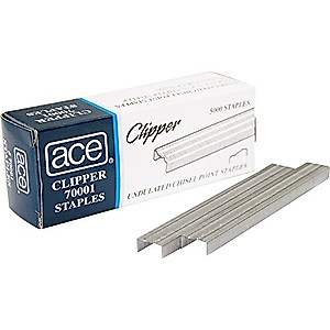 ACE70001 - Undulated Staples for Lightweight Clipper Stapler