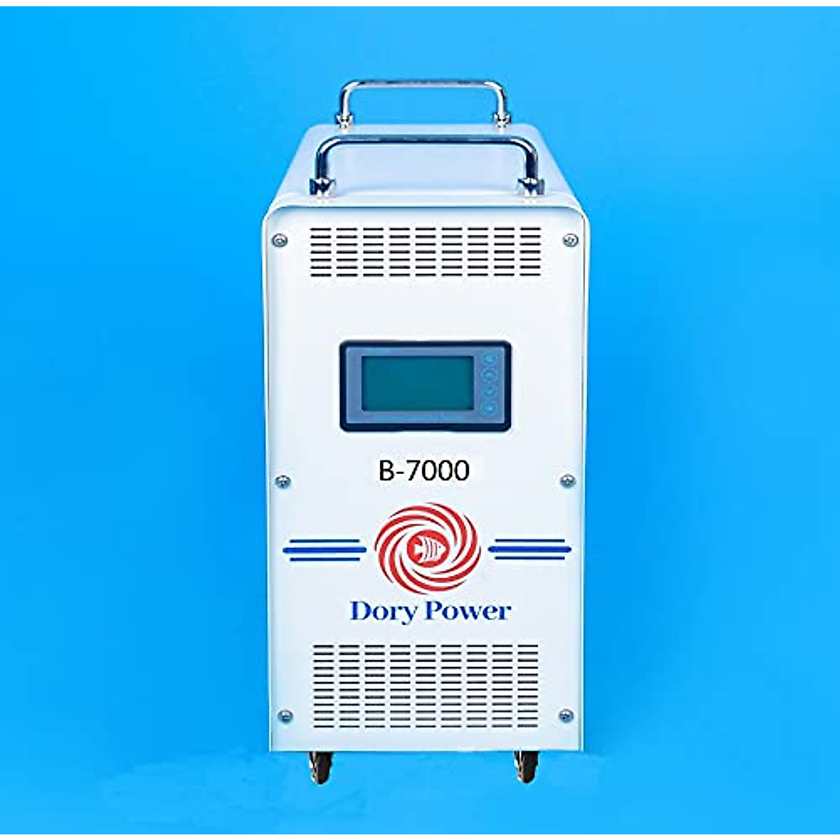 Dory B7000 7160 Wh capacity 3000W Battery Generator Portable Power Station and Uninterruptible Power Supply (UPS) Pure Sine Wave AC 110V output for battery backup and portable power