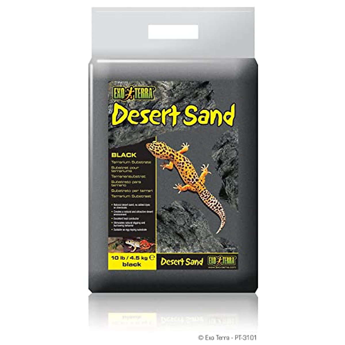 Exo Terra Desert Sand, 10-Pound, Black