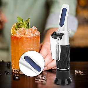 T osuny 0-20 percent Refractometer for Maple Syrup and other Sugary Drink,Refractometer Sugar Test Meter with Automatic Temperature Compensation Function,Easy to use