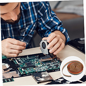 VILLFUL 2pcs 10 Jumper Wire Kit Terminal Connectors Metal Filament Male Female Wire Connectors Breadboard Jumper Wires 34 Pin Ribbon 10pin Male to Female Ribbon Wire Flat Cable