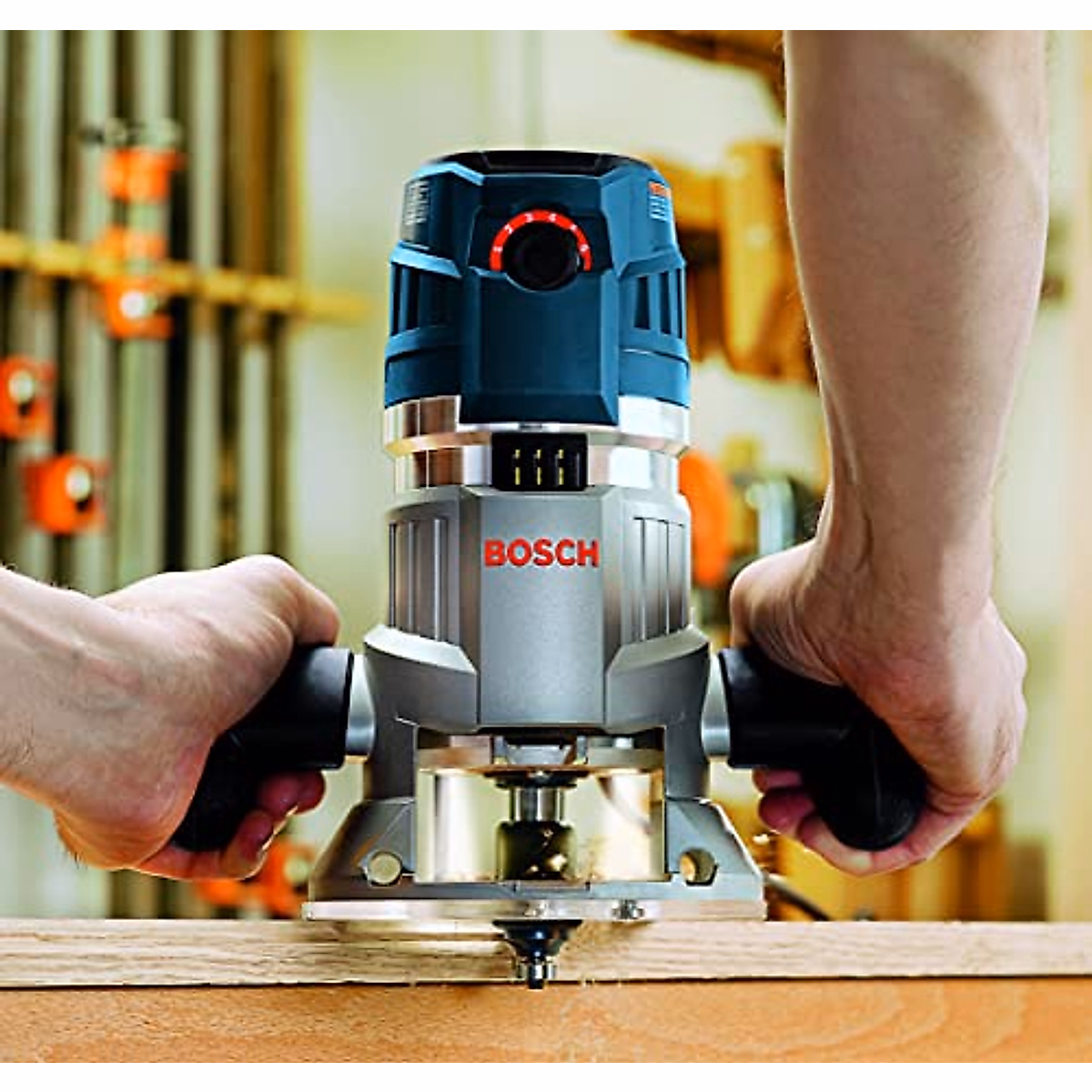 BOSCH MRP23EVS 120-Volt 2.3 HP Electronic Plunge Base Router