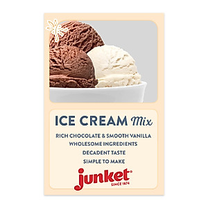 Junket Ice Cream Mix Very Vanilla, 4 Ounce (Pack of 1)