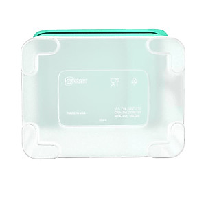 Buddeez All Purpose Food Storage Scoop Flour Container, Large, Aqua