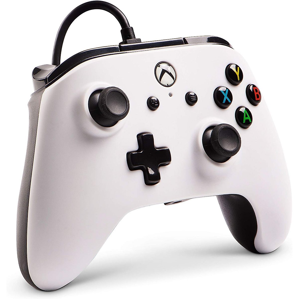PowerA Enhanced Wired Controller for Xbox One - White, Gamepad, Wired Video Game Controller, Gaming Controller, Xbox One, Works with Xbox Series X|S