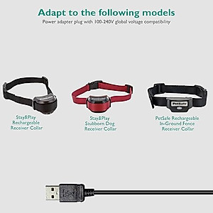 Lnauy Charger for PetSafe Receiver - 4 Ft USB Charging Cable ...