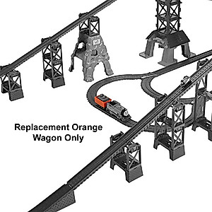 Replacement Parts for Thomas & Friends Superstation - Fisher-Price Thomas & Friends Trackmaster Superstation Train Set FGR22 ~ Replacement Orange Wagon