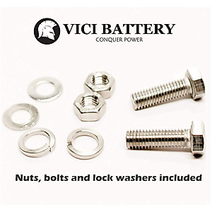 VICI Battery VB18-12 - 12V 18AH Replacement for Rascal Little Rascal 320PC 320 PC 12V 18Ah Wheelchair Battery