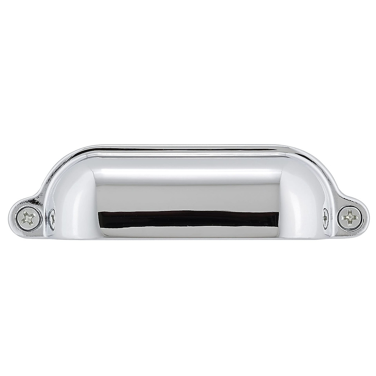 Richelieu Hardware BP2424090140 Montrose Collection 3 9/16-inch (90 mm) Center-to-Center Chrome Traditional Cabinet and Drawer Pull Handle for Kitchen, Bathroom, and Furniture