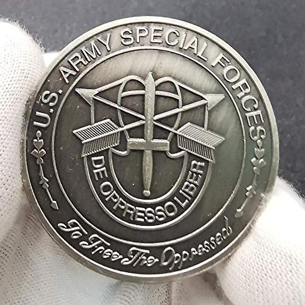US. Army Special Forces Commemorative Coin Berets Challenge Metal Coins Army Fan Collectible Gifts