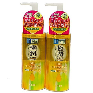 [2 Bottles Set!!] ROHTO Hadalabo Gokujun Oil Cleansing 200ml