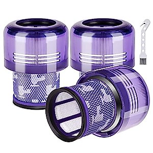 Leadaybetter 3 Pack Filter Replacement for Dyson V11 Outsize, V11 Outsize Origin, Outsize Absolute+, V15 Outsize Vacuum Cleaner, Compare to Part 970422-01