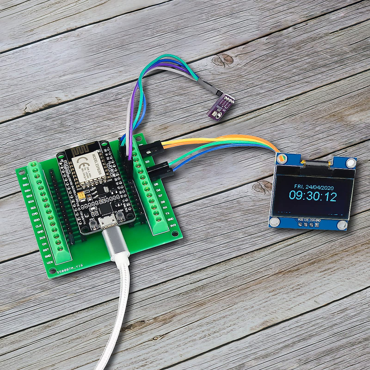 KeeYees 3pcs ESP8266 WiFi Development Board with 2pcs Mini Breakout Board