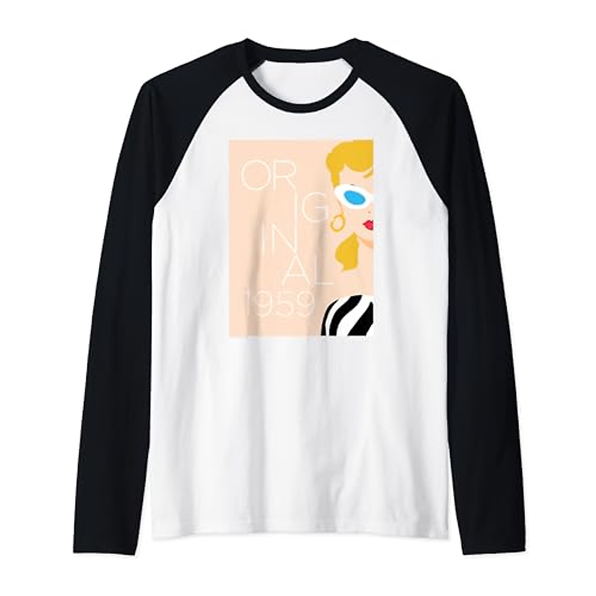 Barbie 60th Anniversary Original Raglan Baseball Tee